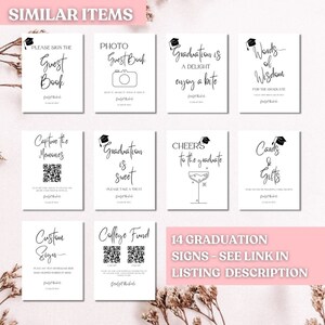 Words of Wisdom for the Graduate Sign Template, Editable Graduation ...