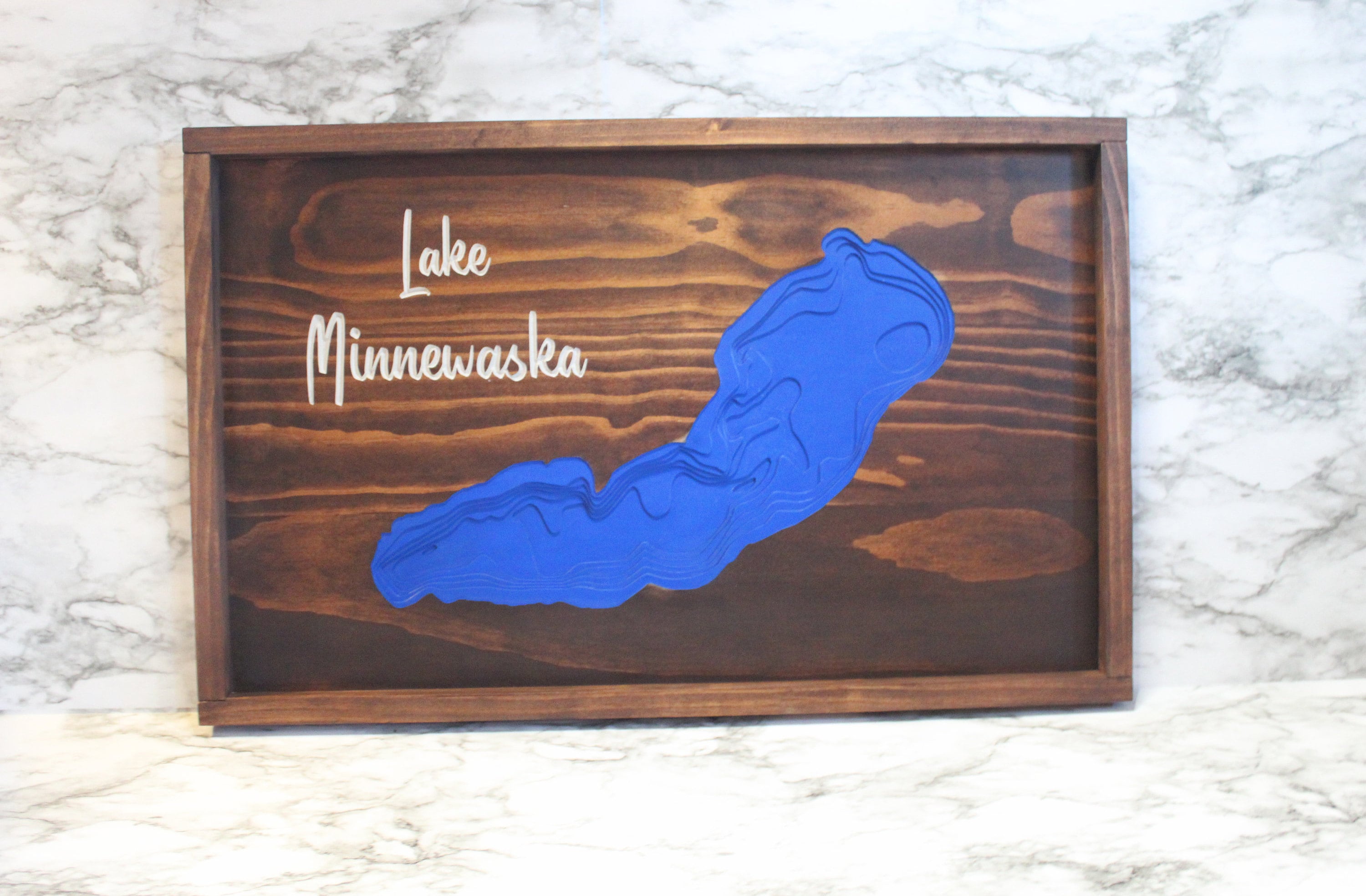 Personalized Engraved Wood Lake Sign Cabin Decor Lake House | Etsy