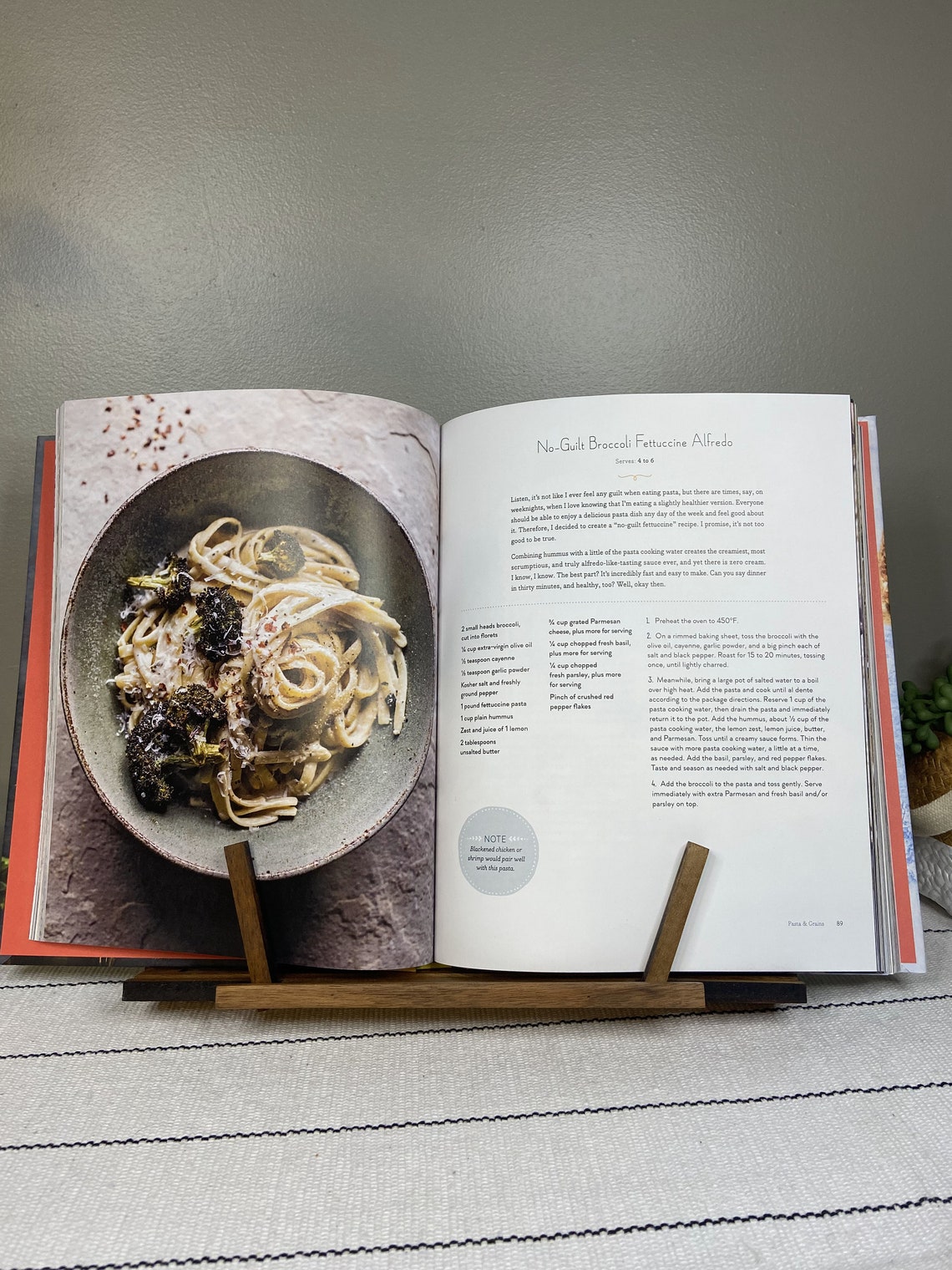 Personalized Recipe Holder Stand Cookbook With Handwritten - Etsy