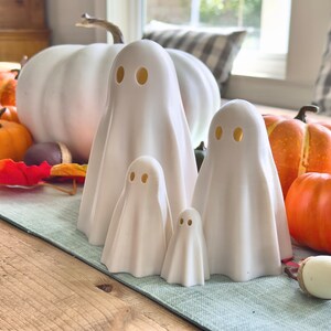 Adorable Posable 3d Printed Ghost With Pop up Legs With Shoes, Printed ...
