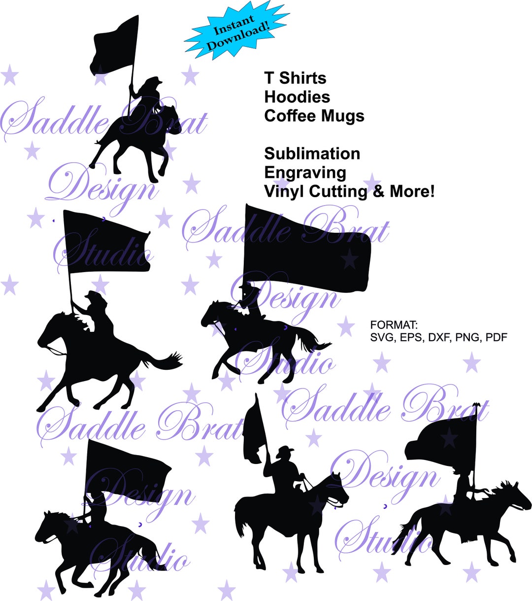 EQUESTRIAN DRILL TEAM Pack! Svg, Png, Dxf, Pdf, Eps Cricut, Instant ...