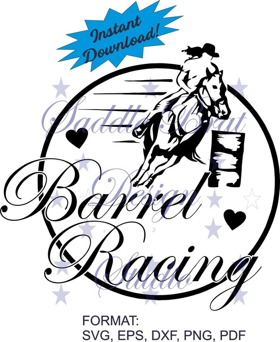 Barrels Woman Barrel Racer Barrel Racing Horse Svg Png Dxf - Etsy