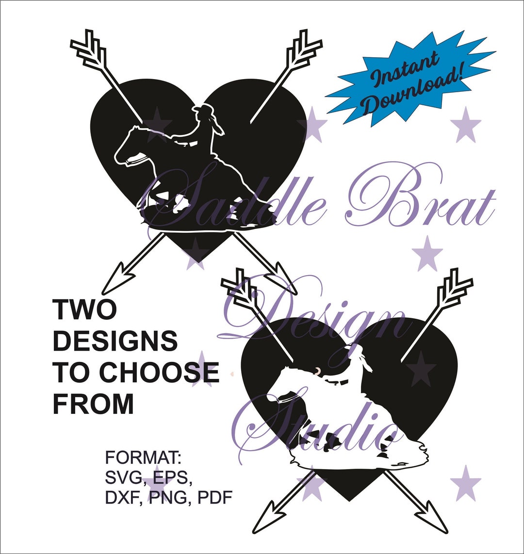 Reiner, Reining Western Horse Svg, Png, Dxf,eps, Pdf Cricut, Instant ...