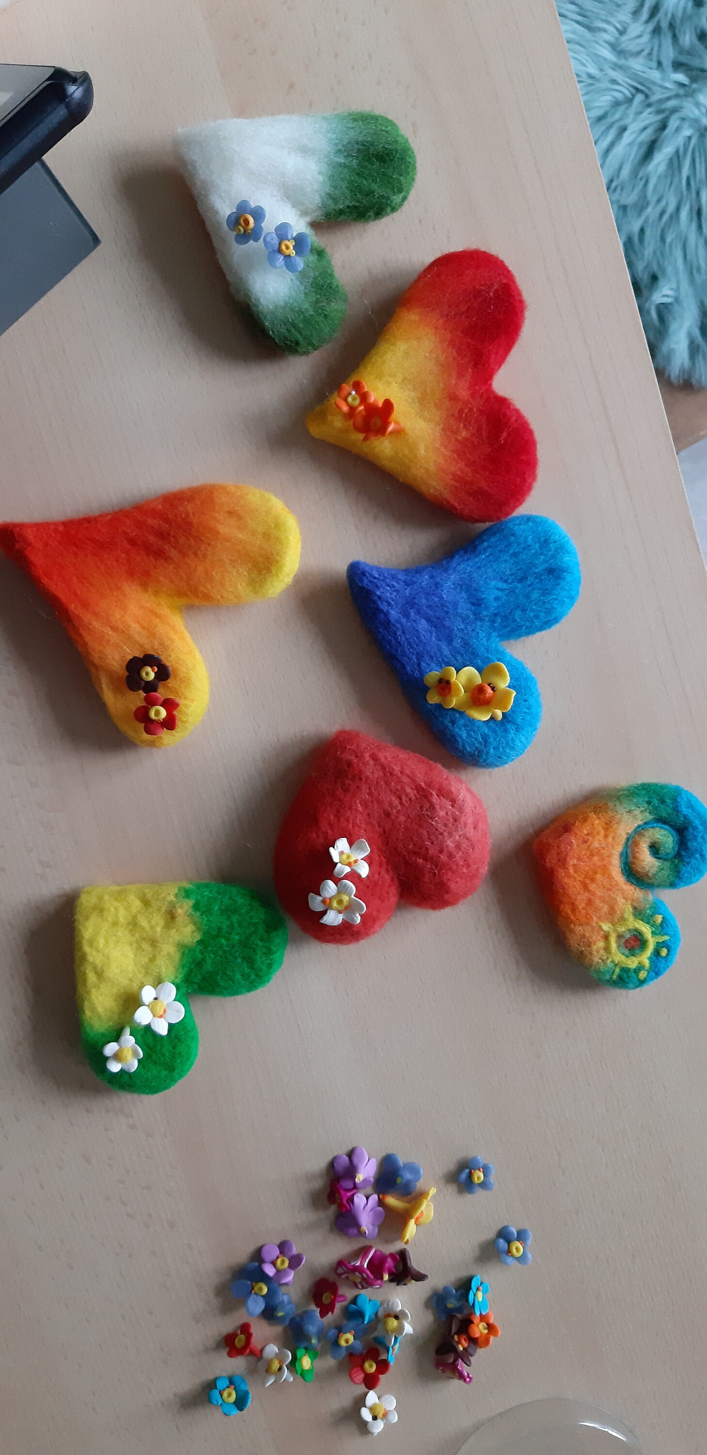 Red Heart Pin Unique Handmade Jewelry Valentines Day Gift for Her Red ...