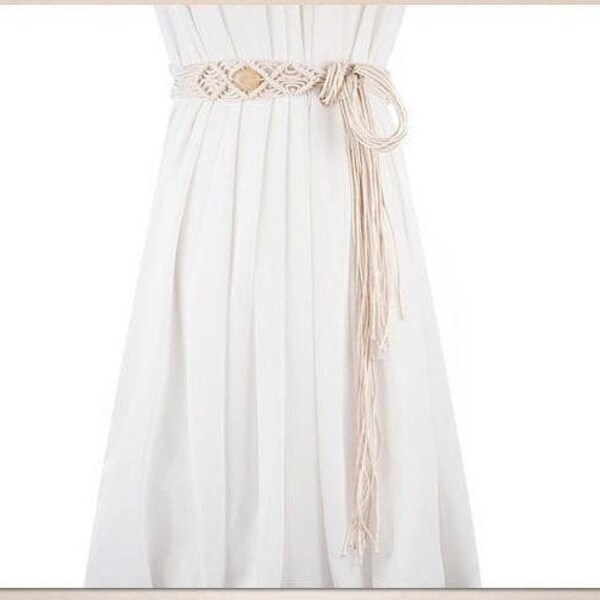 Macrame Belts for Women - Etsy