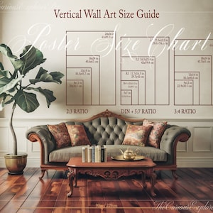 Ultimate Poster Size Chart: Square, Vertical & Ellipse Ratios | Oval ...
