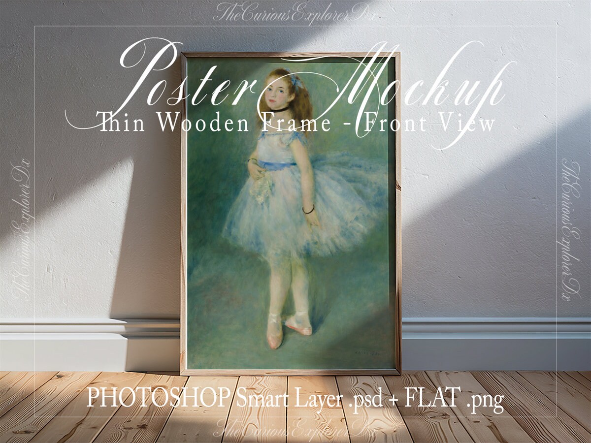 12x18 Simple Frame Mockup PSD PNG Minimalistic Room Print Mockup 2x3 ...