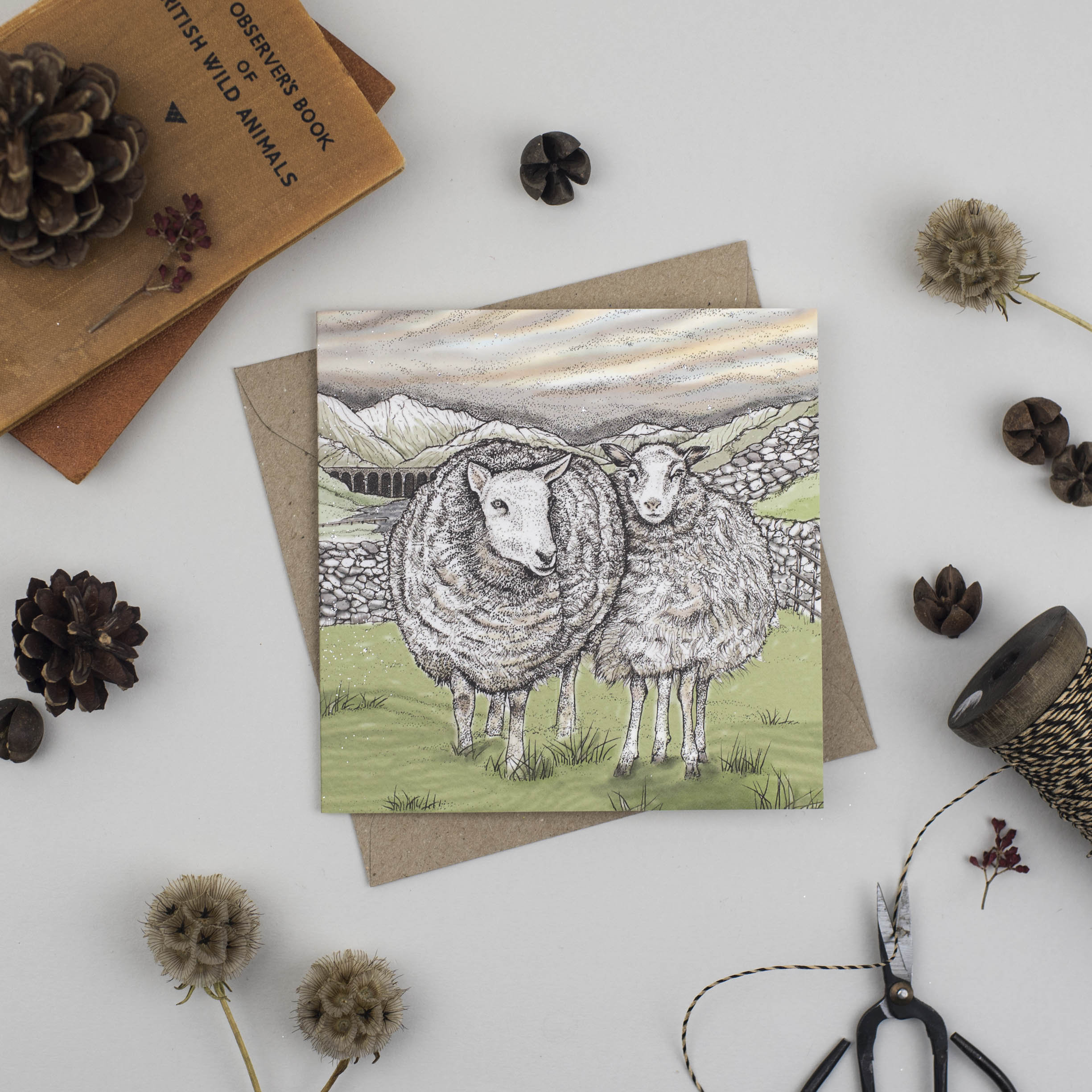 Sheep Greeting Card - Etsy