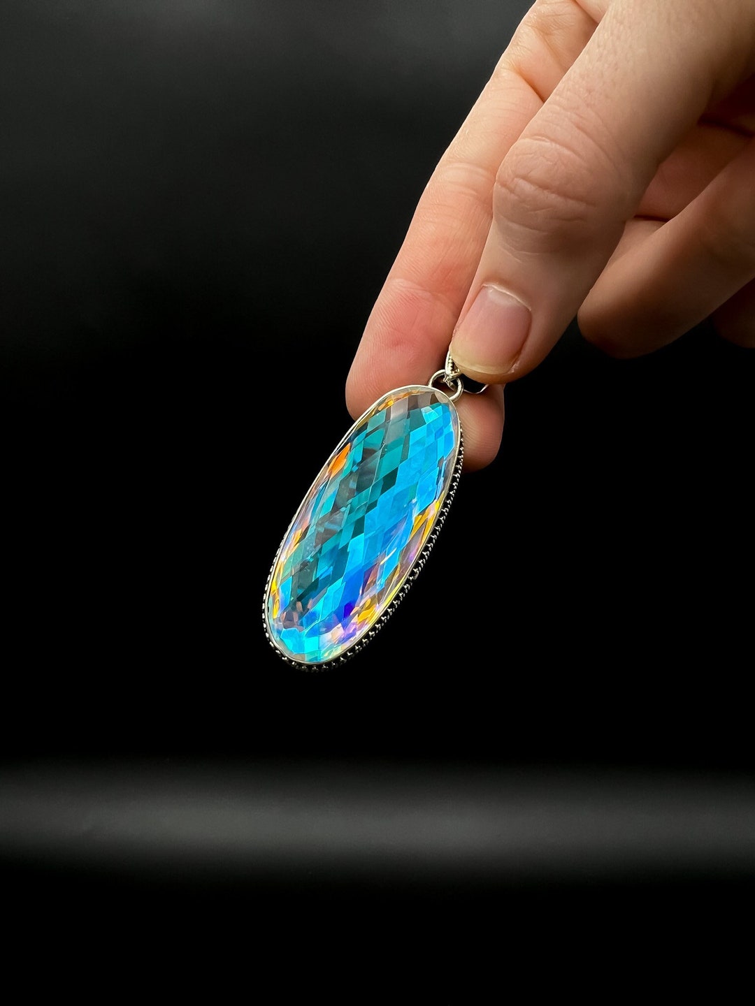 Crystal Necklace, Angel Andara, Blessed at Archangel Michael Vortex ...