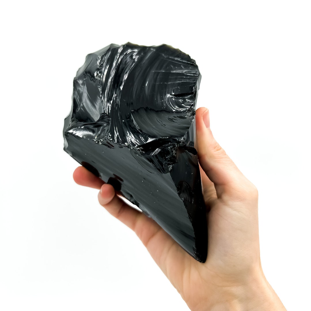 Raw Black Andara. Andara Crystal. Monatomic Glass. Encoded by an ...