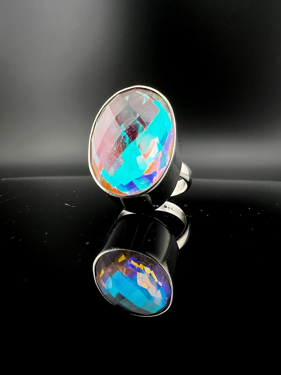 Crystal Ring. Angel Quartz. Blessed at Archangel Michael Vortex ...