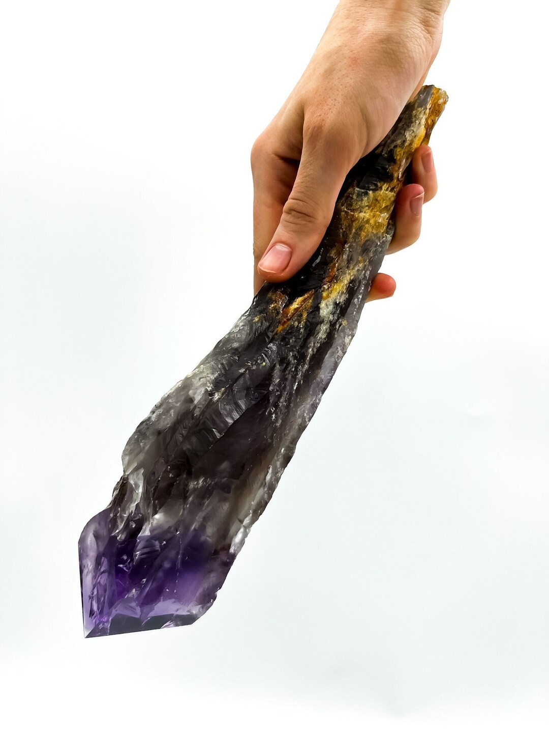 Crystal Wand. Amethyst Crystal Wand Stargate to Energy of St. Germain ...