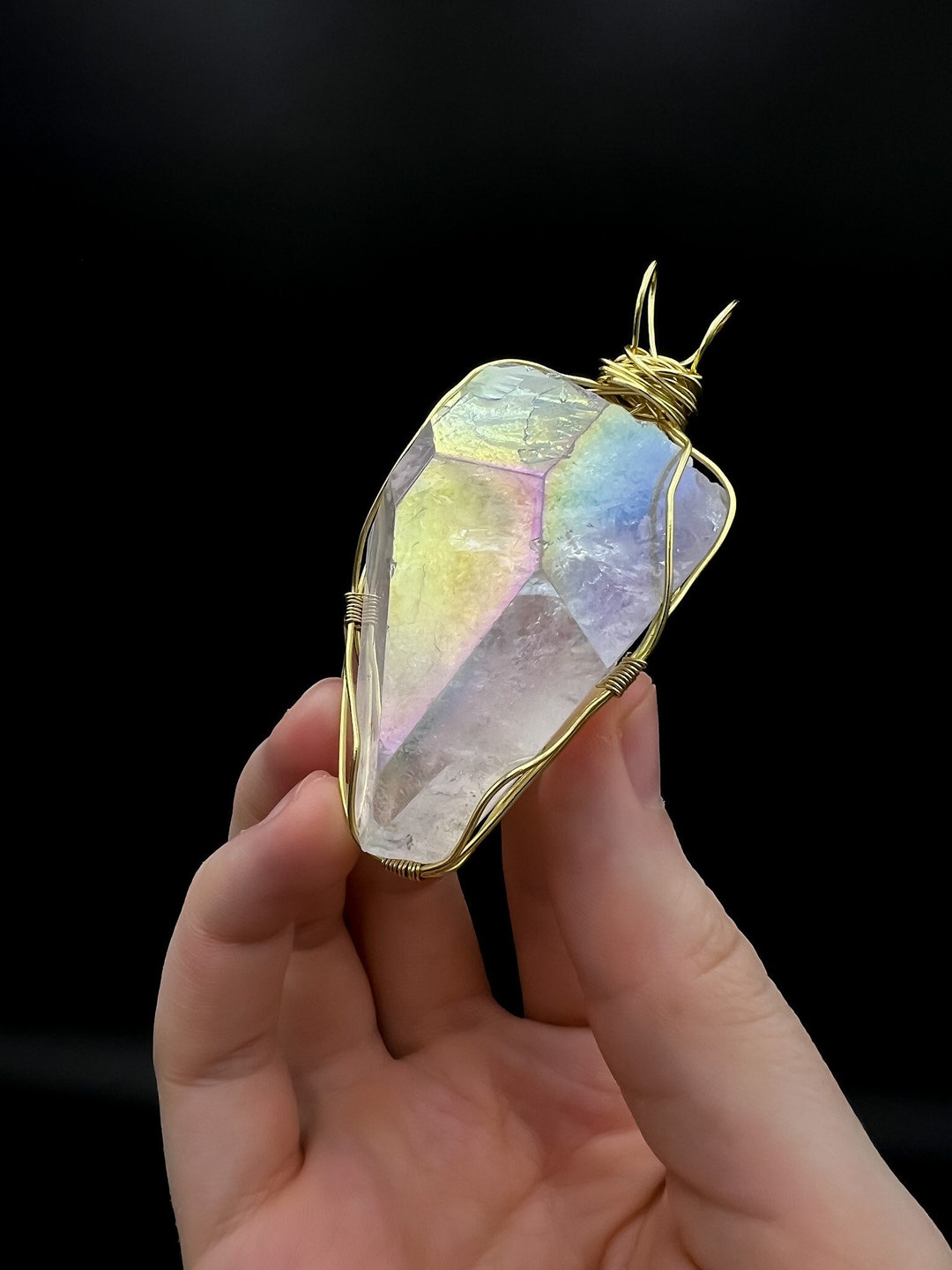 Crystal Necklace, Angel Aura, Blessed at Archangel Michael Vortex ...