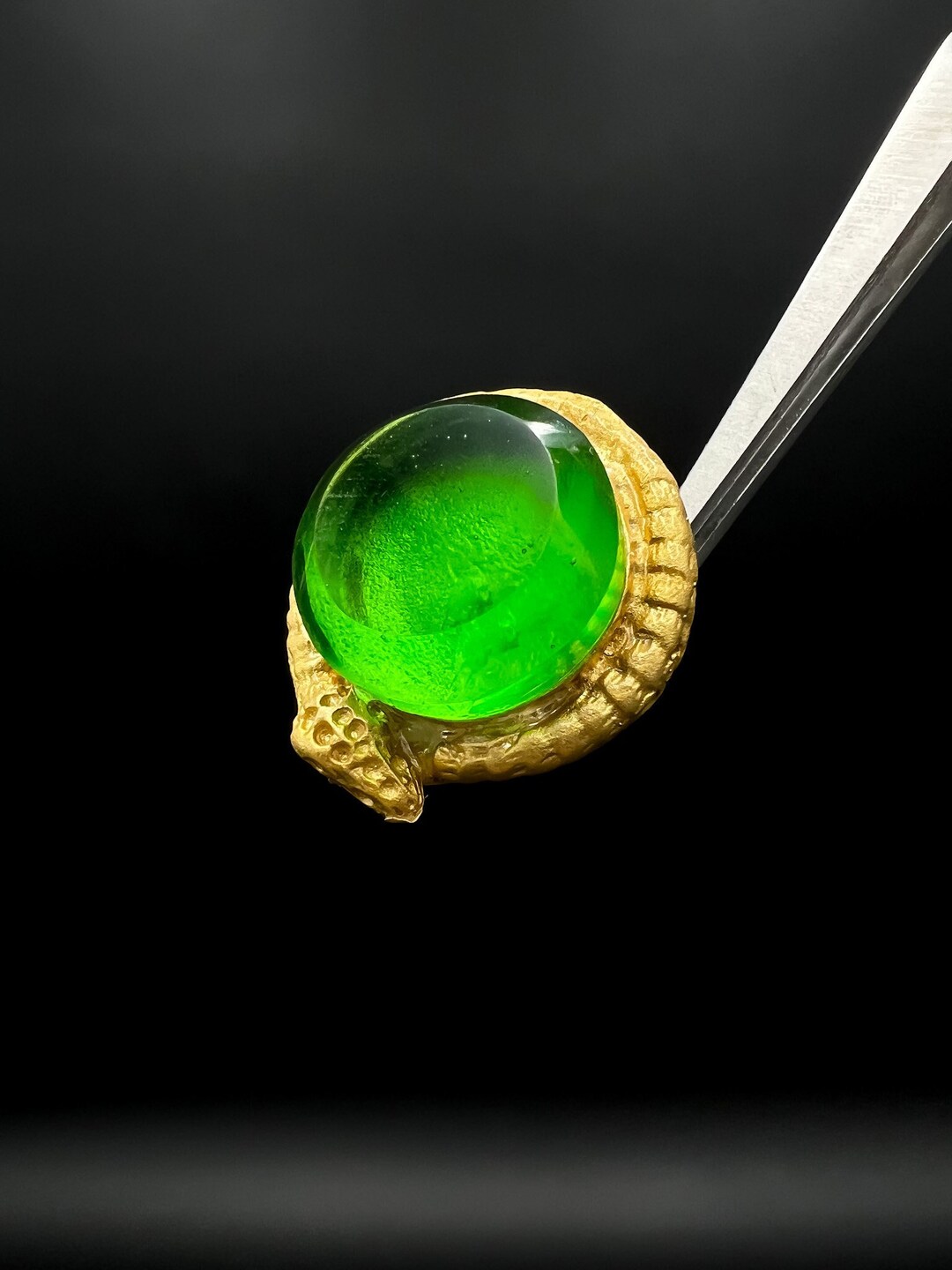 Andara Crystal. Vortex. Ring. Snake. Thoth Andara. Monatomic Glass ...