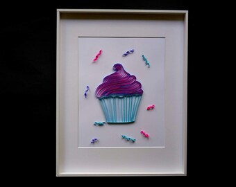 Quilling Cupcake - Etsy