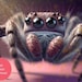 PNG Jumping Spider Pretty in Pink Digital Download, Pet Spider Lovers ...