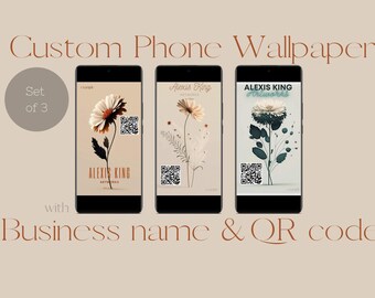 Qr Code Wallpaper - Etsy