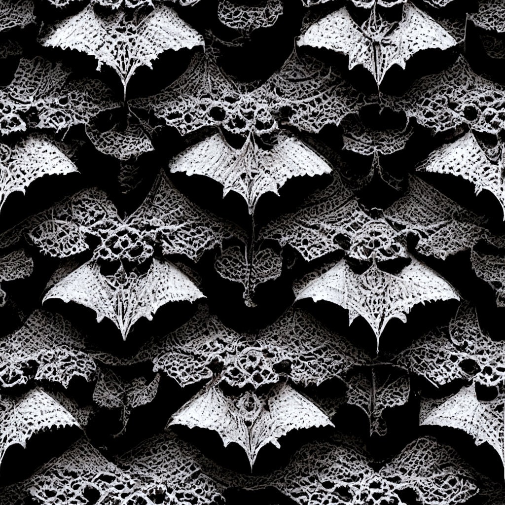 Halloween Bat Pattern Collection, Repeatable Pattern Download, Seamless ...