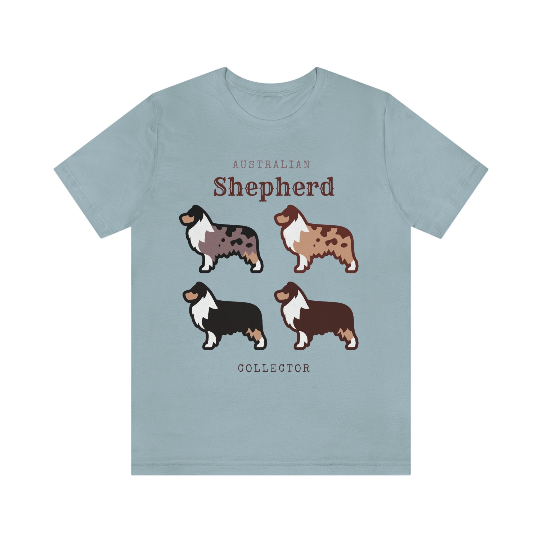 Australian Shepherd Collector Relaxed Fit Short Sleeve Tee, Gift for ...