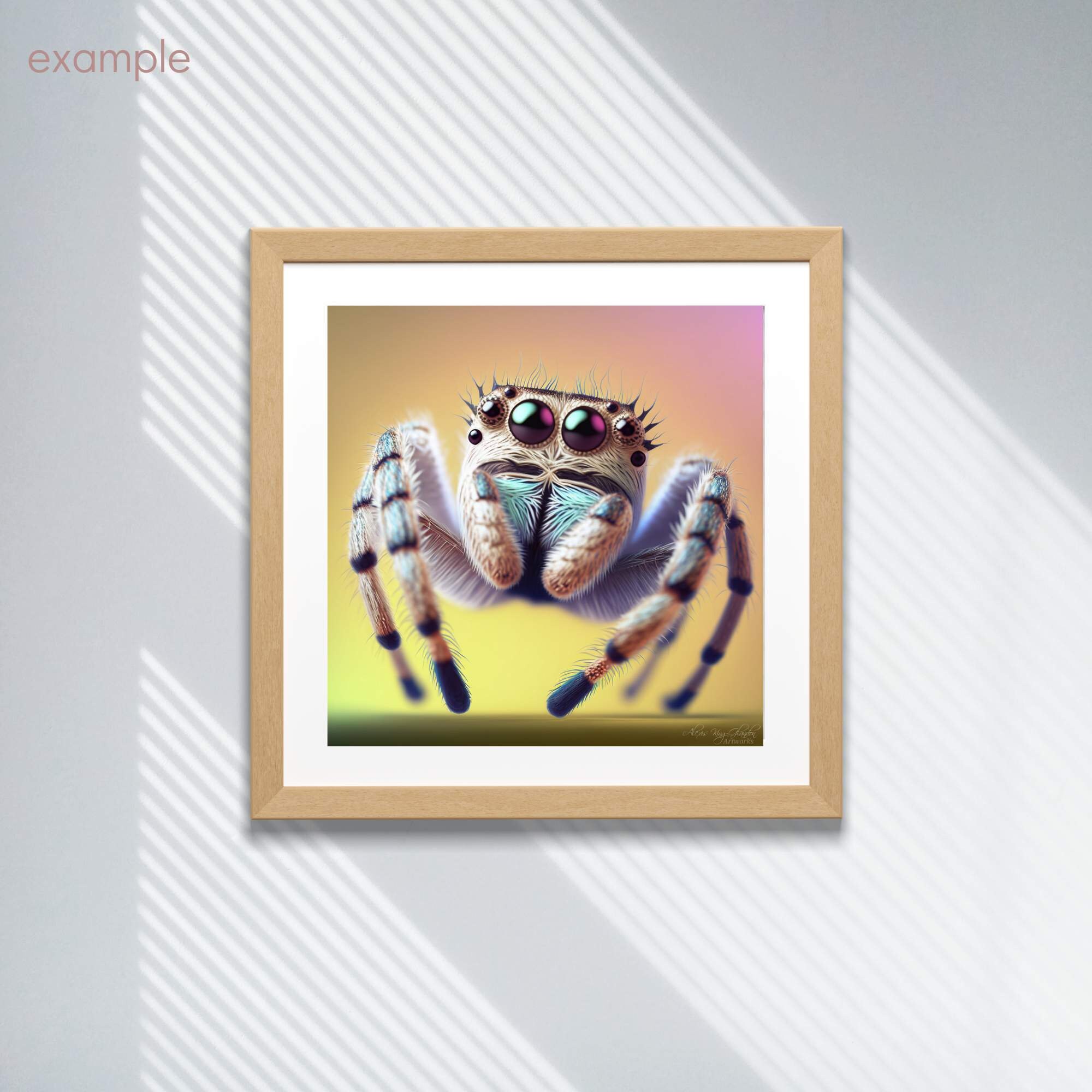 PNG January Jumping Spider Digital Download for Limited Commercial Use ...