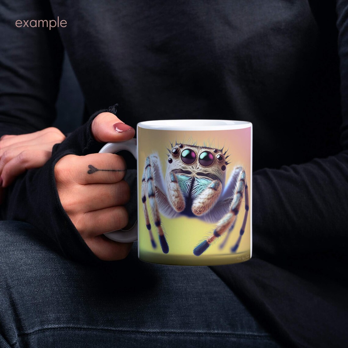 PNG January Jumping Spider Digital Download for Limited Commercial Use ...