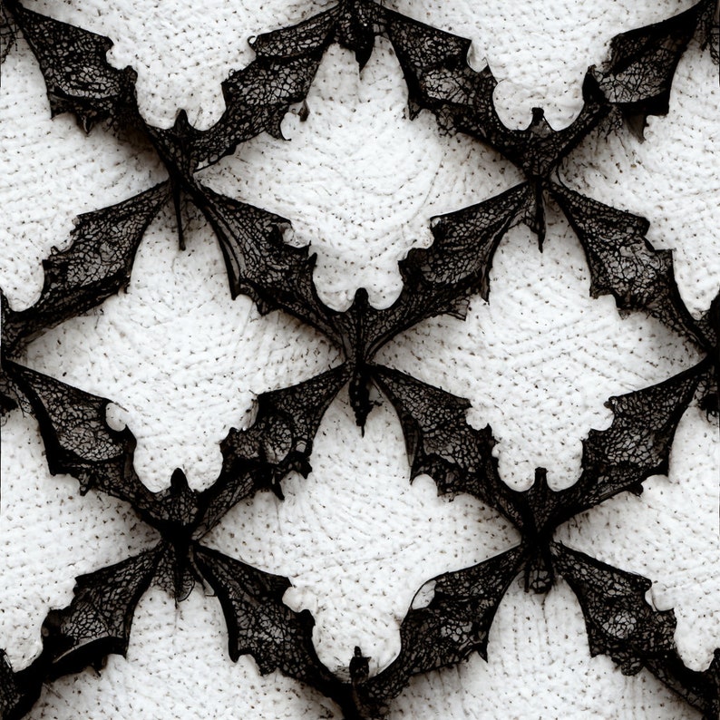 Halloween Bat Pattern Collection, Repeatable Pattern Download, Seamless ...