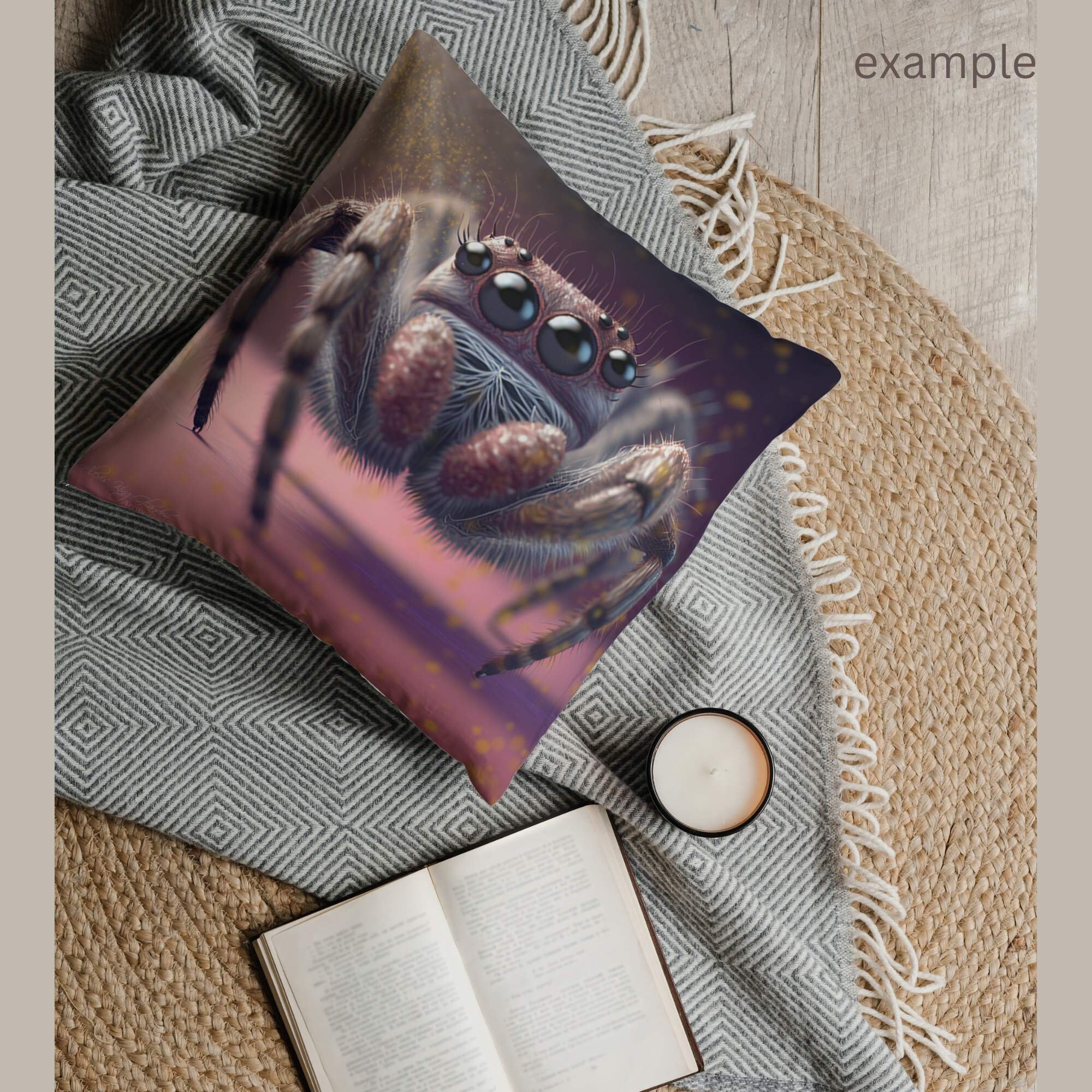 PNG Jumping Spider Pretty in Pink Digital Download, Pet Spider Lovers ...