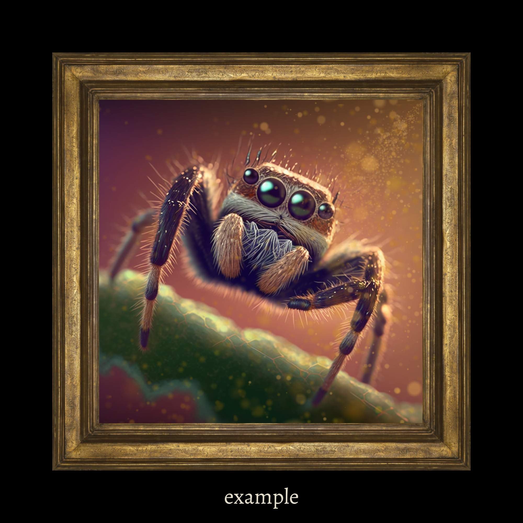 PNG Jumping Spider on Leaf Digital Download for Limited Commercial Use ...