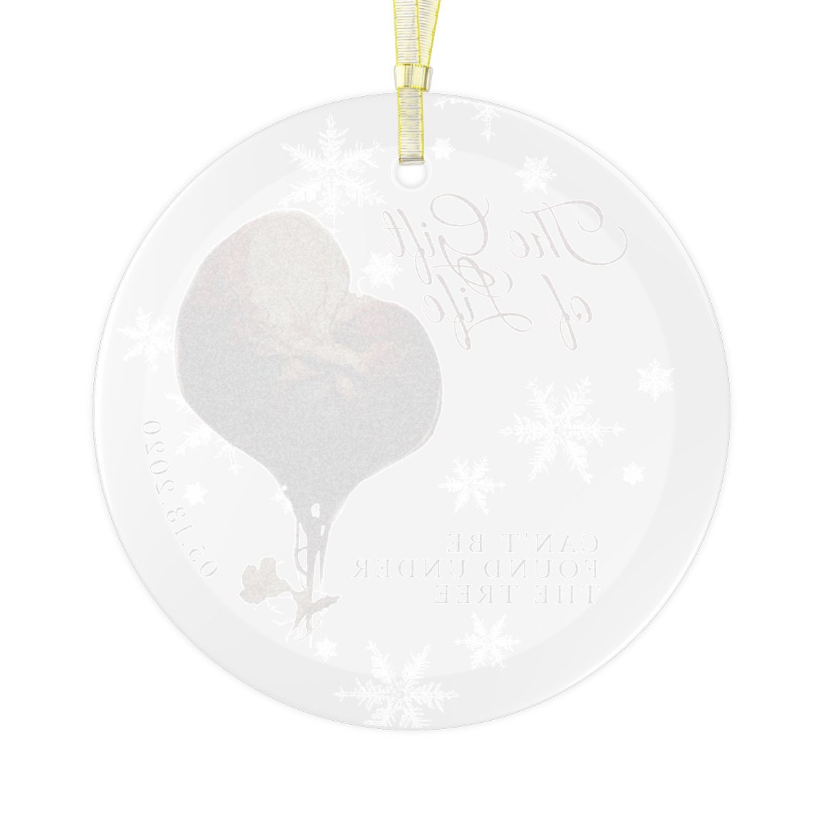 Personalized Organ Donation Glass Ornament, Custom Donation Date, the ...