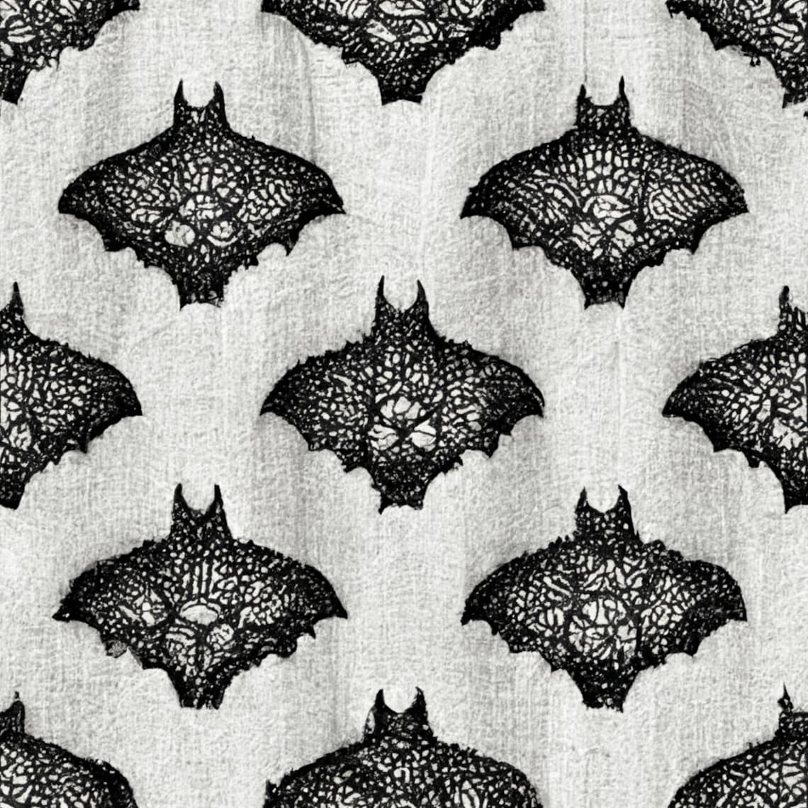 Halloween Bat Pattern Collection, Repeatable Pattern Download, Seamless ...