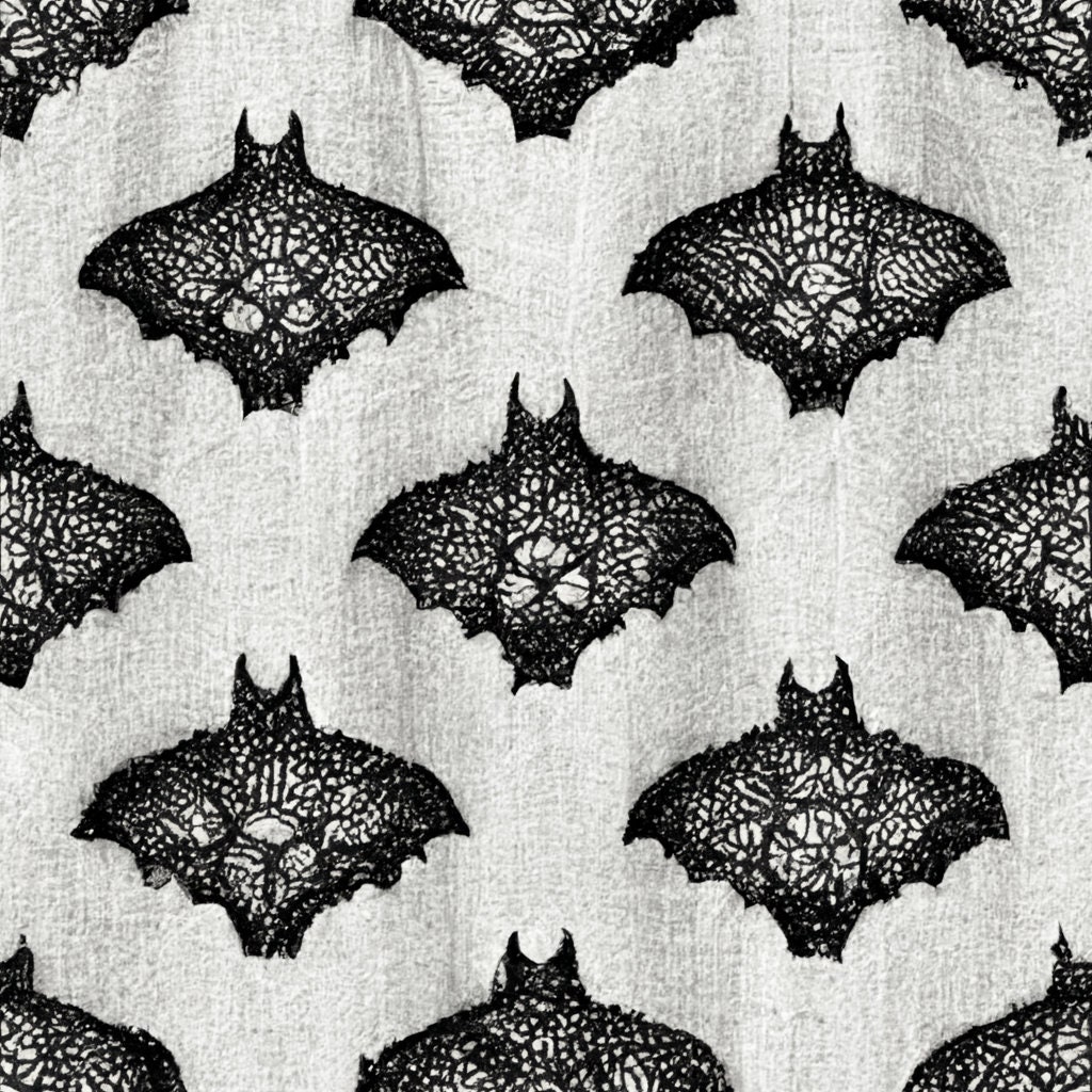 Halloween Bat Pattern Collection, Repeatable Pattern Download, Seamless ...