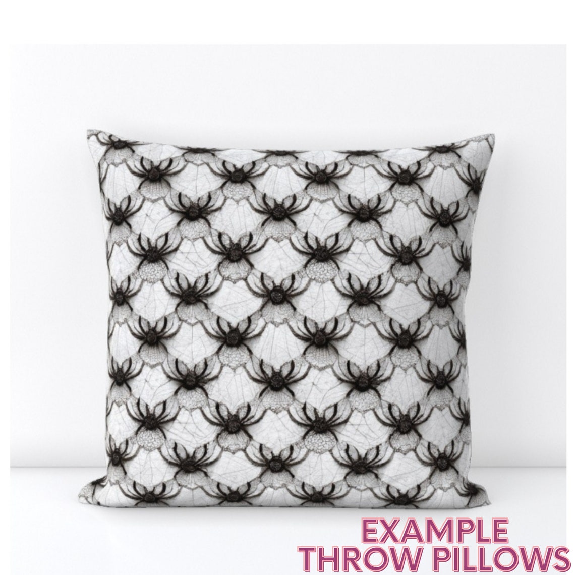 Spiders and Webs Seamless Surface Pattern, Digital Download Repeatable ...