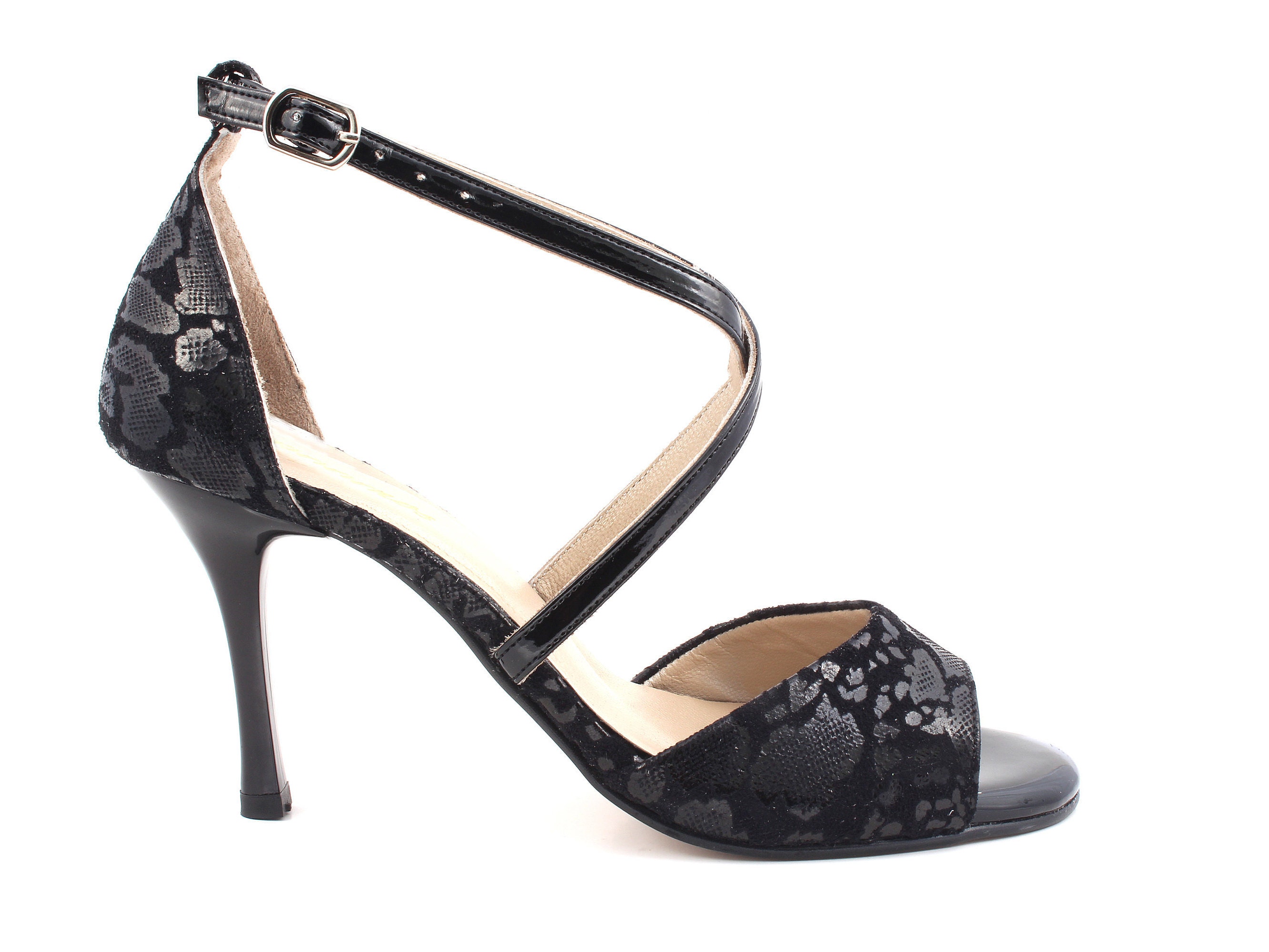 Striped Heel Shoes - Etsy