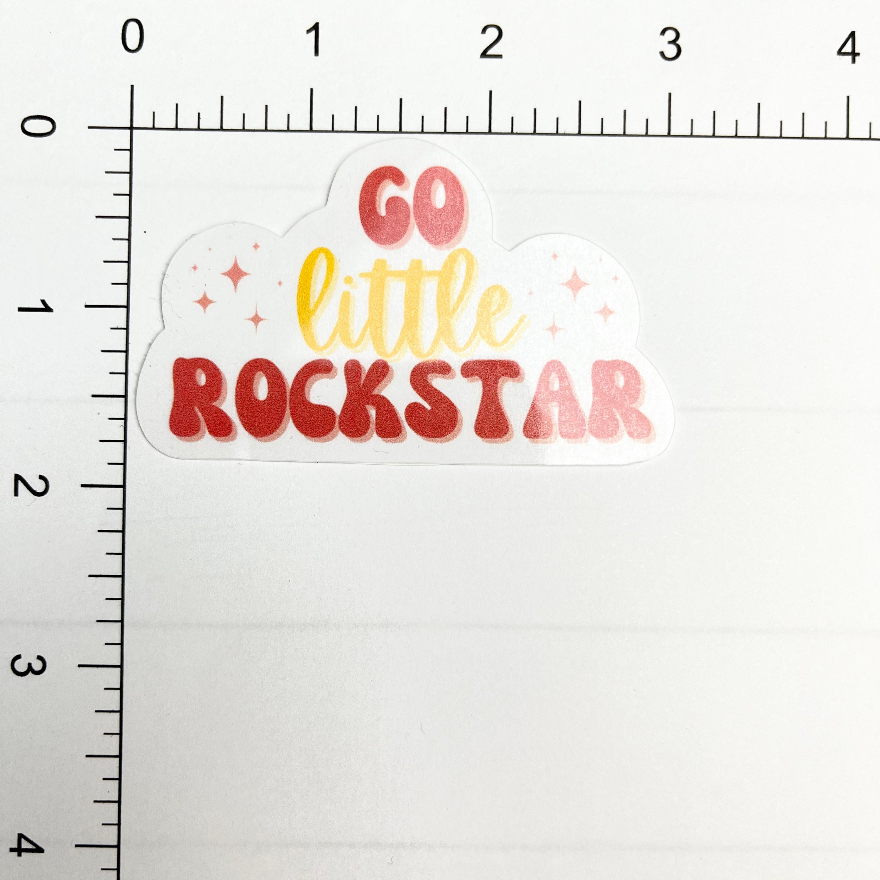Go Little Rockstar Sticker Tik Tok Song Tik Tok Sticker - Etsy