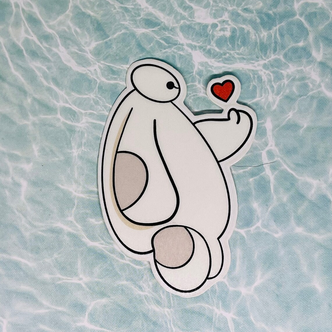 Baymax Sticker Disney Sticker Pixar Sticker Big Hero 6 Big - Etsy