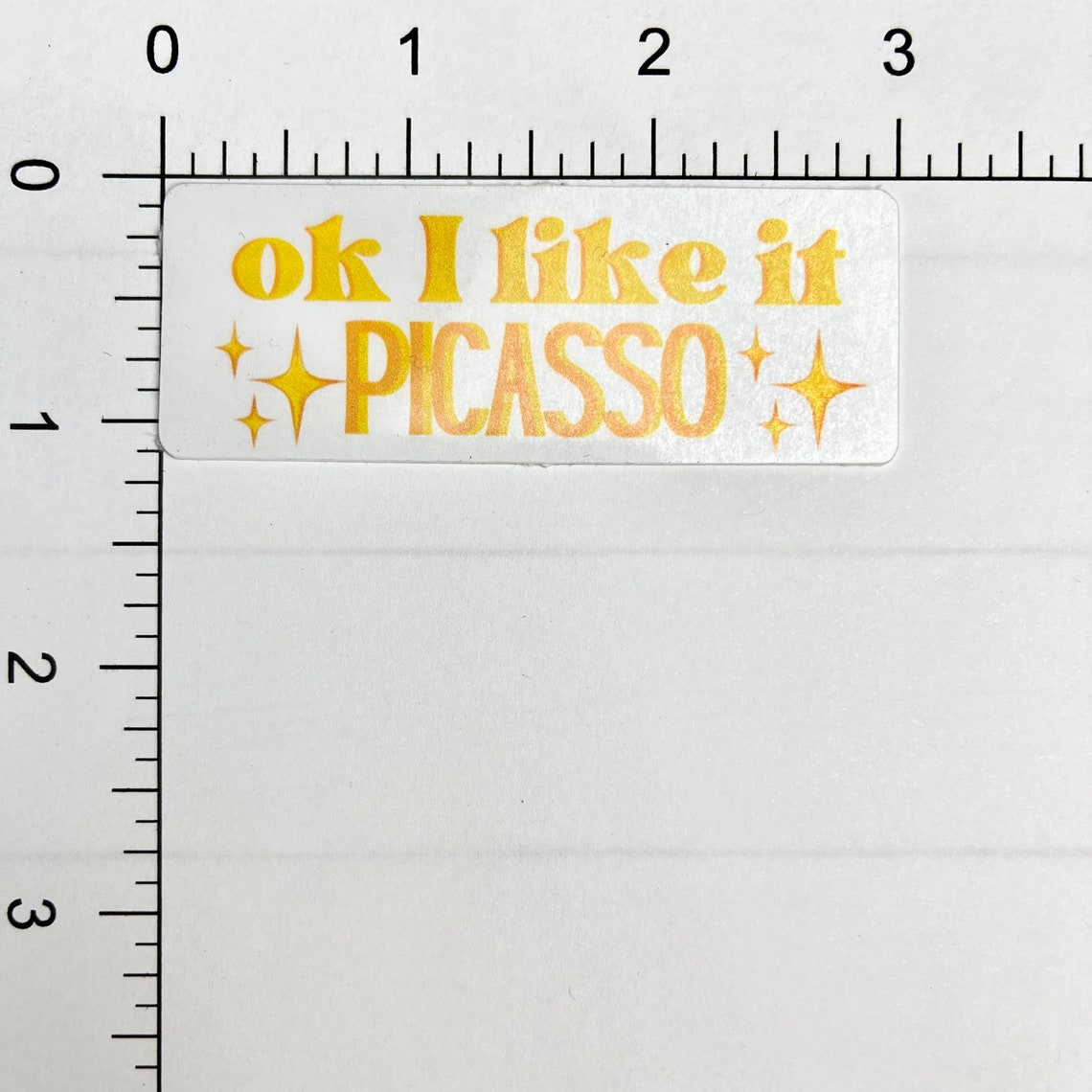 Picasso Sticker Meme Sticker Tik Tok Quote Sticker Tiktok - Etsy