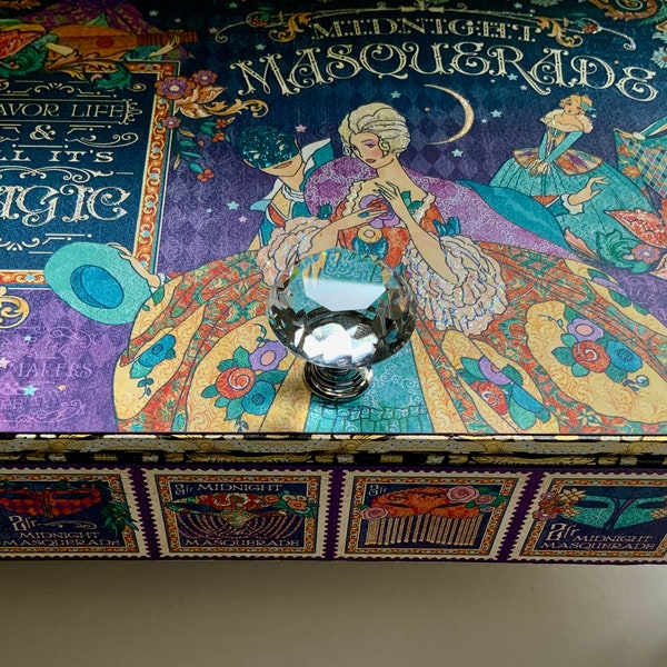 Decorated Cigar Box - Etsy