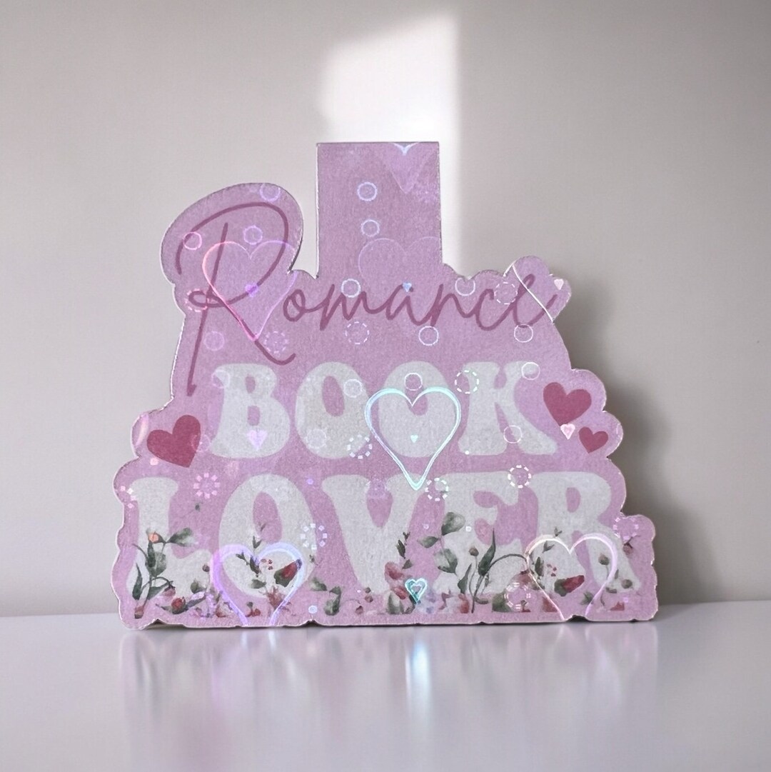 Romance Book Lover Magnetic Bookmark | Romance Novel Lover | Book Lover ...
