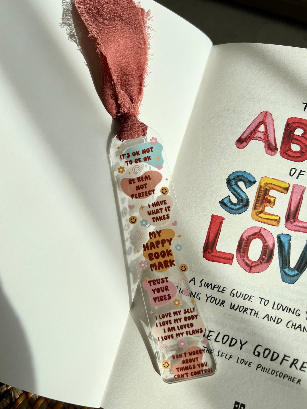 Self Affirmations Bookmark | Mental Health Bookmark | Self Love ...