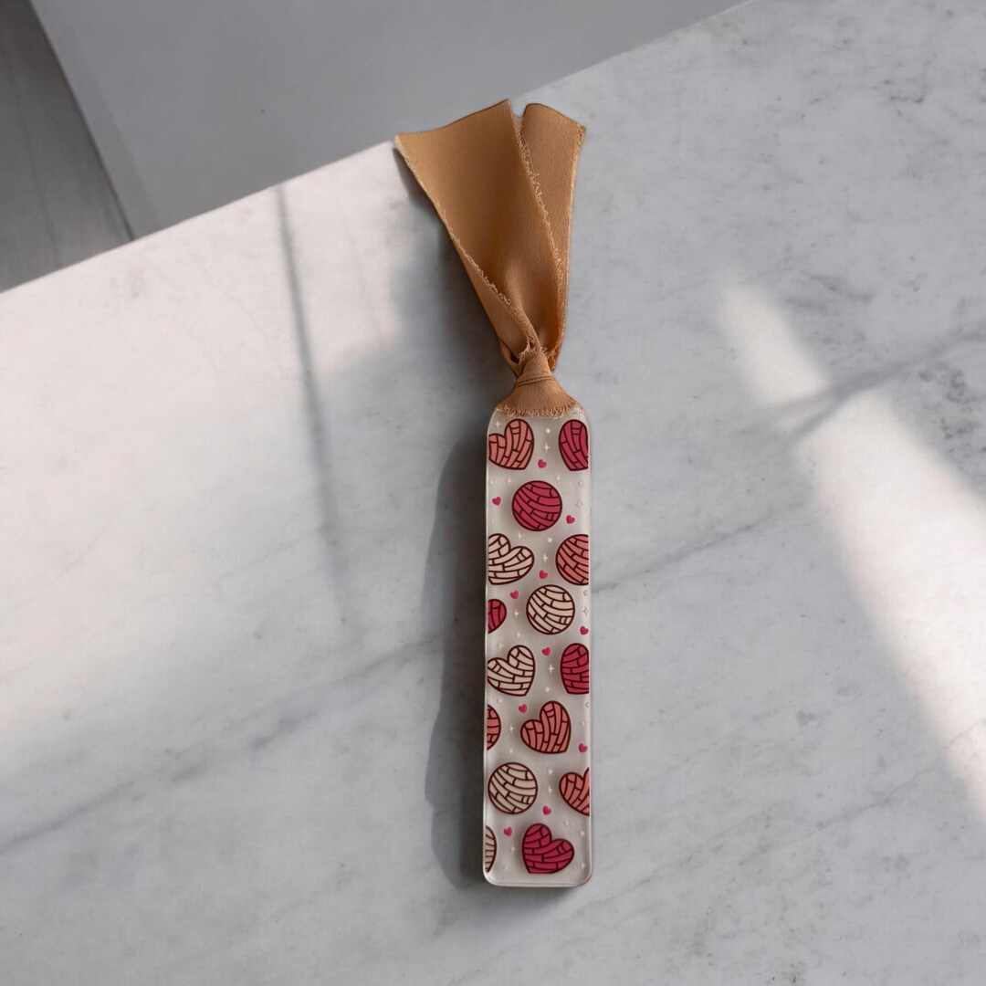 Concha Acrylic Bookmark | Pan Dulce Bookmark | Book Lover Gift Idea ...