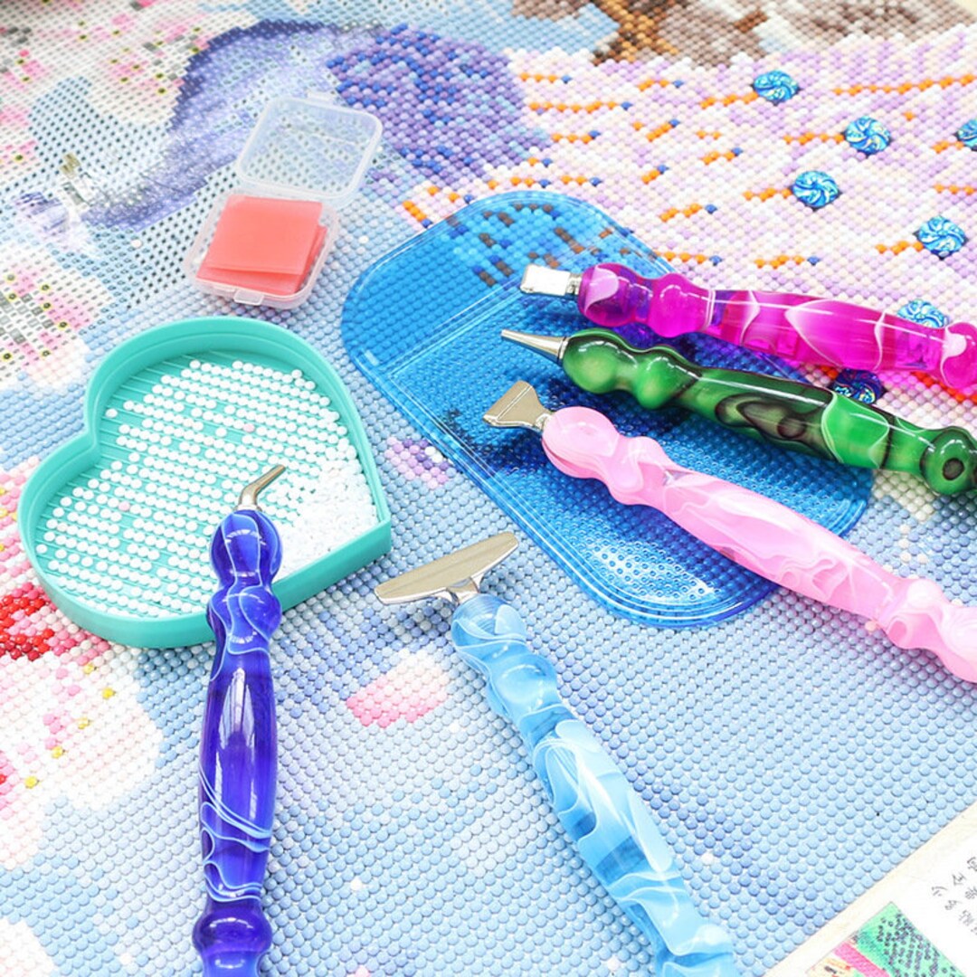 Multifunctional Diamond Painting Pen Tools Set With Six - Etsy