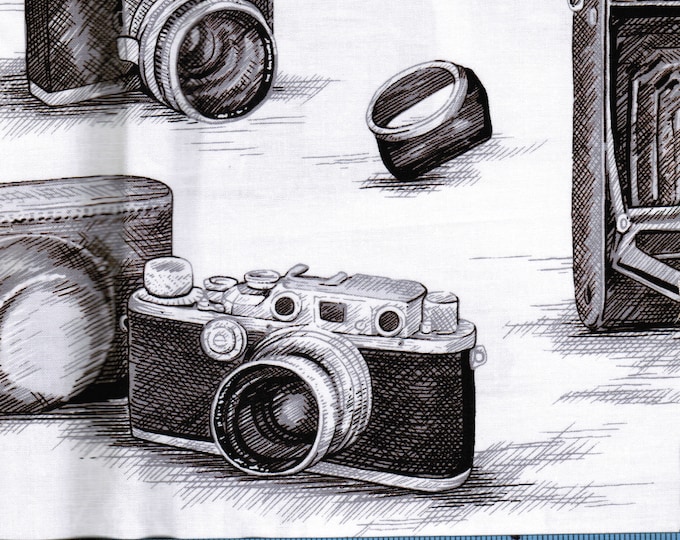 Cameras Fabric Vintage Camera Collection by Adifferentplaceandtime ...