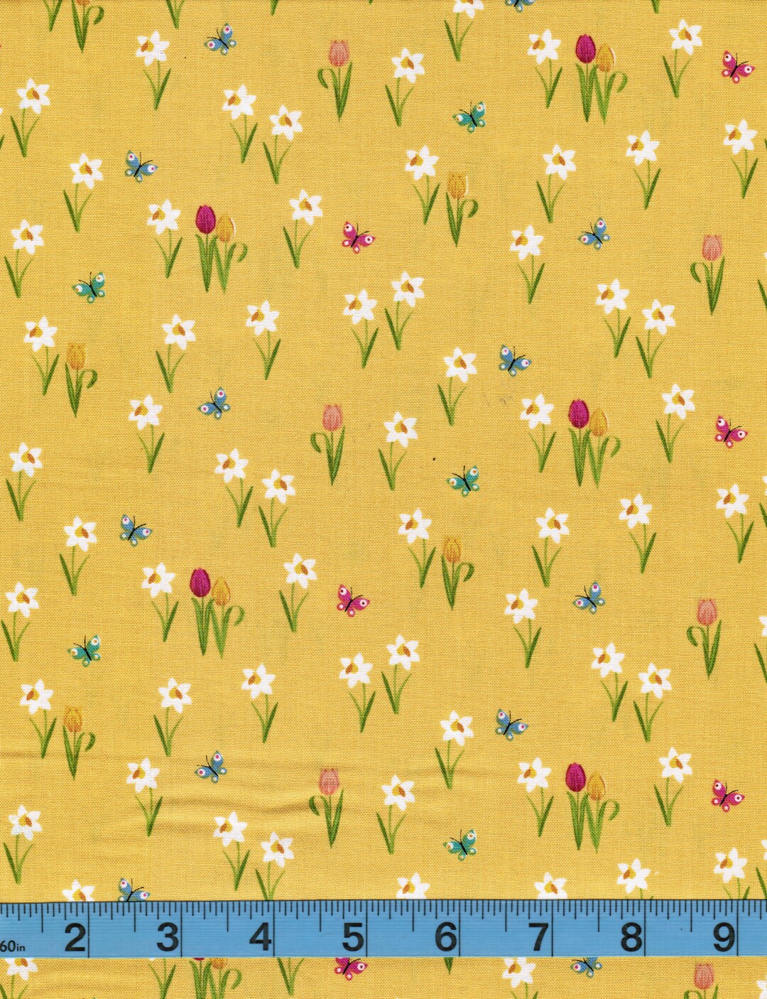 Spring Little Flowers by Makower UK, 100% Cotton Fabric, Quilting ...