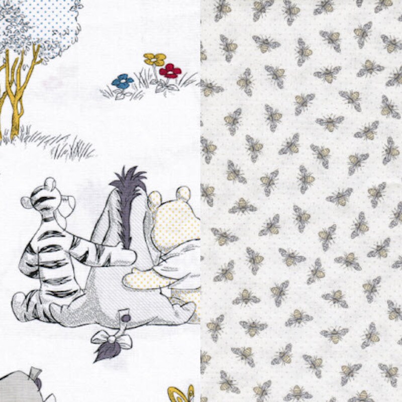 Winnie the Pooh Quilt Panel - Etsy