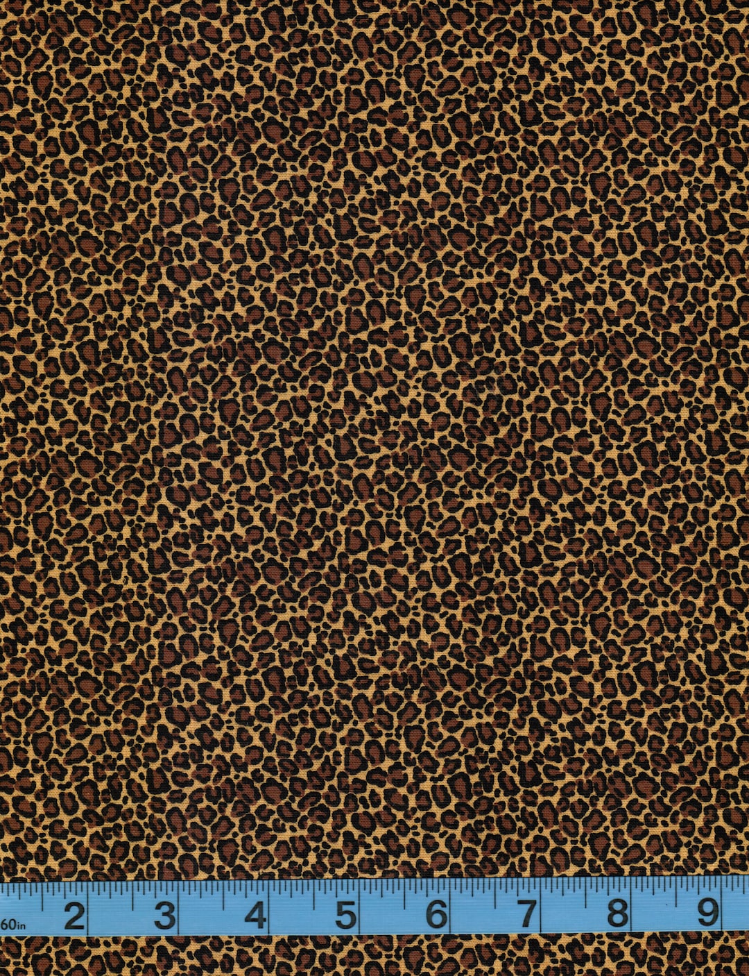 Mini Leopard Print, 100% Cotton Fabric by the Yard, Quilt Fabric ...