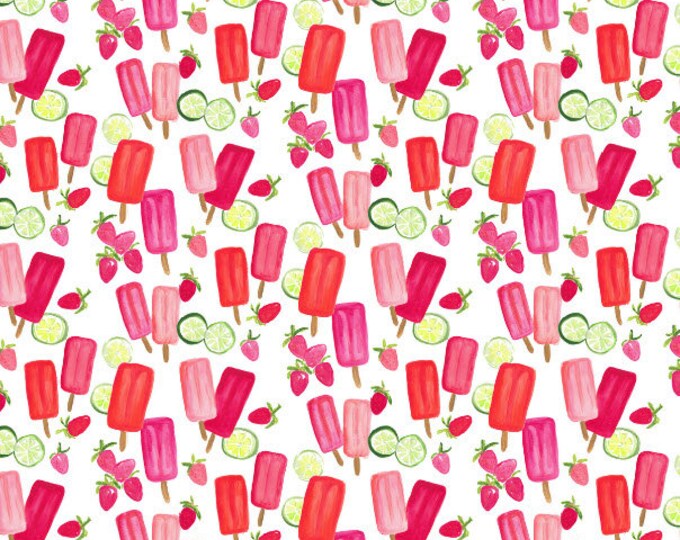 Summer Popsicles by Dear Stella 100% Cotton Fabric by the - Etsy