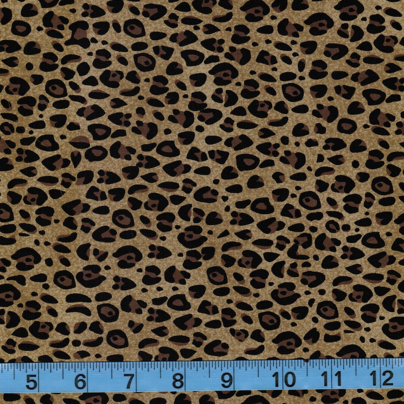 Cheetah Print Fabric - Etsy