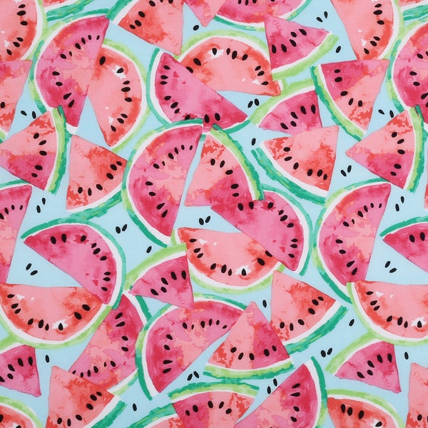 Watermelon Fabric - Etsy