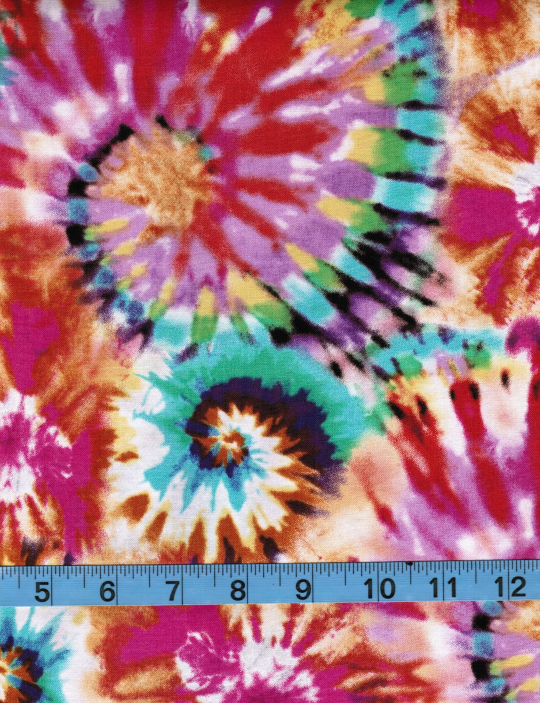 Multi Color Tie Dye by Brother Sister Design Studio 100% - Etsy