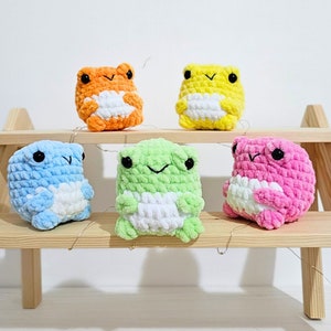 Chubby Frogs NO SEW Amigurumi PDF Pattern - Etsy